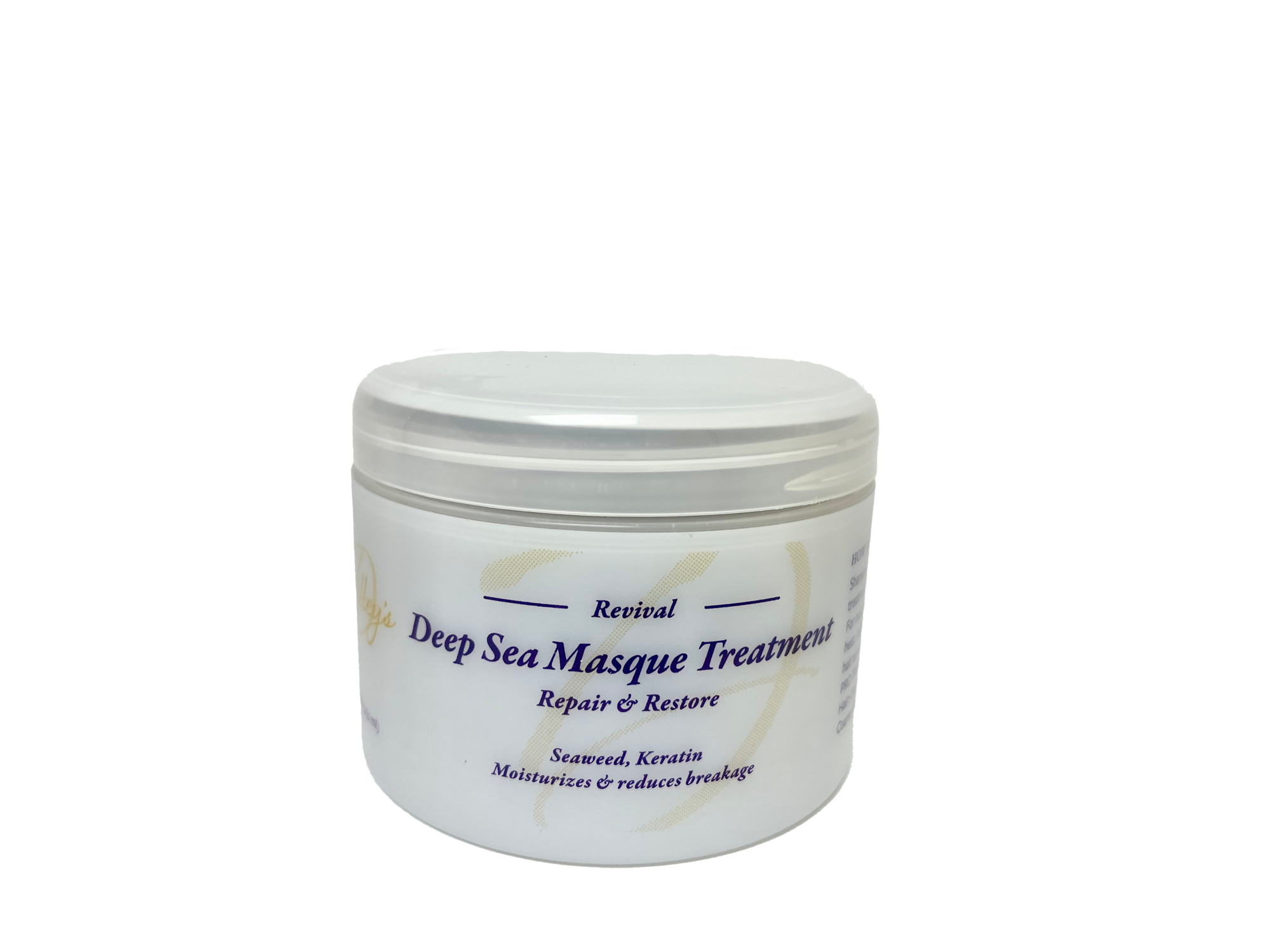 Deep Sea Hair Masque (formerly Hair Mask Treatment) 8 oz – Dudley Beauty